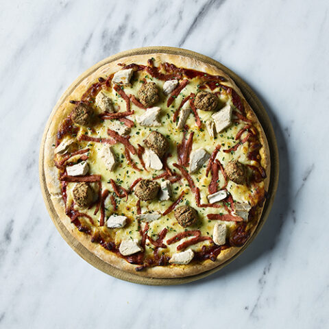 Vegan No Meat Supreme Pizza | Stone Willys Kitchen